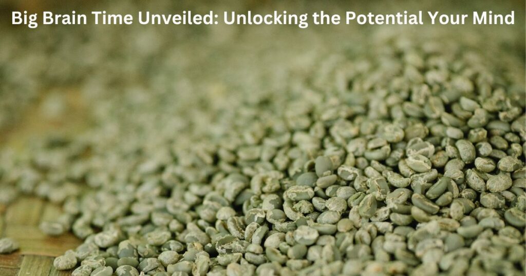 Big Brain Time Unveiled: Unlocking the Potential Your Mind